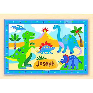 Olive Kids Dinosaur Personalized Placemat
