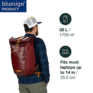 Osprey Transporter Roll Top Laptop Backpack, Black