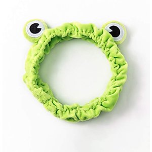 Lovly Headband, Frog Hair Band Head Wrap Little Green Frog Hairband for Women, Girls, Boys, Men, Kids, Adults, Children