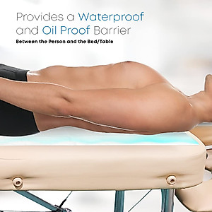 SOTAR Disposable Massage Table-Bed Sheets - 90 Count 31.5" x 71" Waterproof Bed Covers - Non-Woven Sanitary Flat Sheets Use at Home Salon & Spa Beds Medical Exam Tables Tattoo Parlors & More