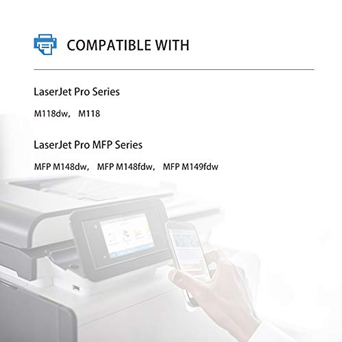 TEINO Compatible Toner Cartridge Replacement for HP 94X CF294X 94A CF294A for Laserjet Pro M118dw MFP M148dw MFP M148fdw (Black, 1-Pack)