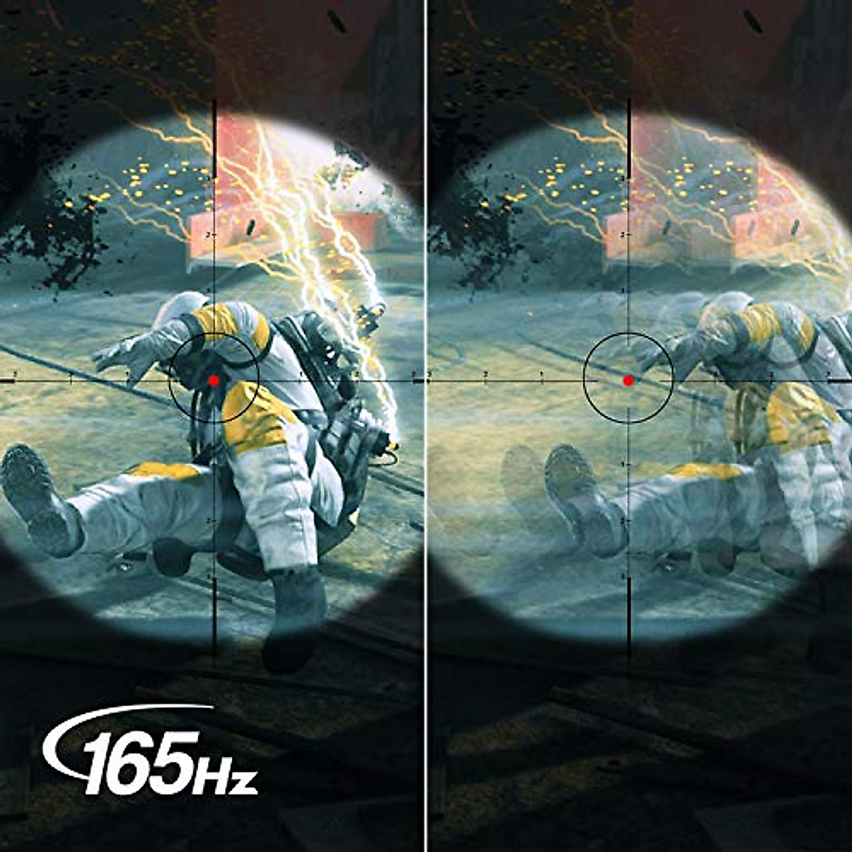 Acer Nitro XZ272U Pbmiiphx 27" 1500R Curved Zero-Frame WQHD (2560 x 1440) Gaming Monitor | AMD FreeSync | Up to 165Hz | 4ms (G to G) | HDR 400 | 95% sRGB (1 x Display Port & 2 x HDMI 2.0 Ports)