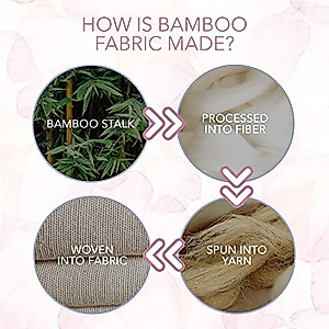 SINCERELY COZY – Baby Swaddle Blankets, Newborn Swaddle and Headband Set for 0-3 Months, Newborn Blankets for Baby Girls, Made of Bamboo Rayon, Rose Petal Love