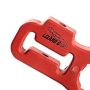 LIZARD GO Jack Red Handle Keeper, Lift Jack Handle Isolator (2Pack) (Red)