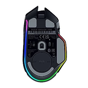 Razer Wireless Charging Puck for Basilisk V3 Pro Gaming Mouse: Magnetic Wireless Charging - Compatible with Qi Charging Devices - Mouse and Mouse Dock Sold Separately