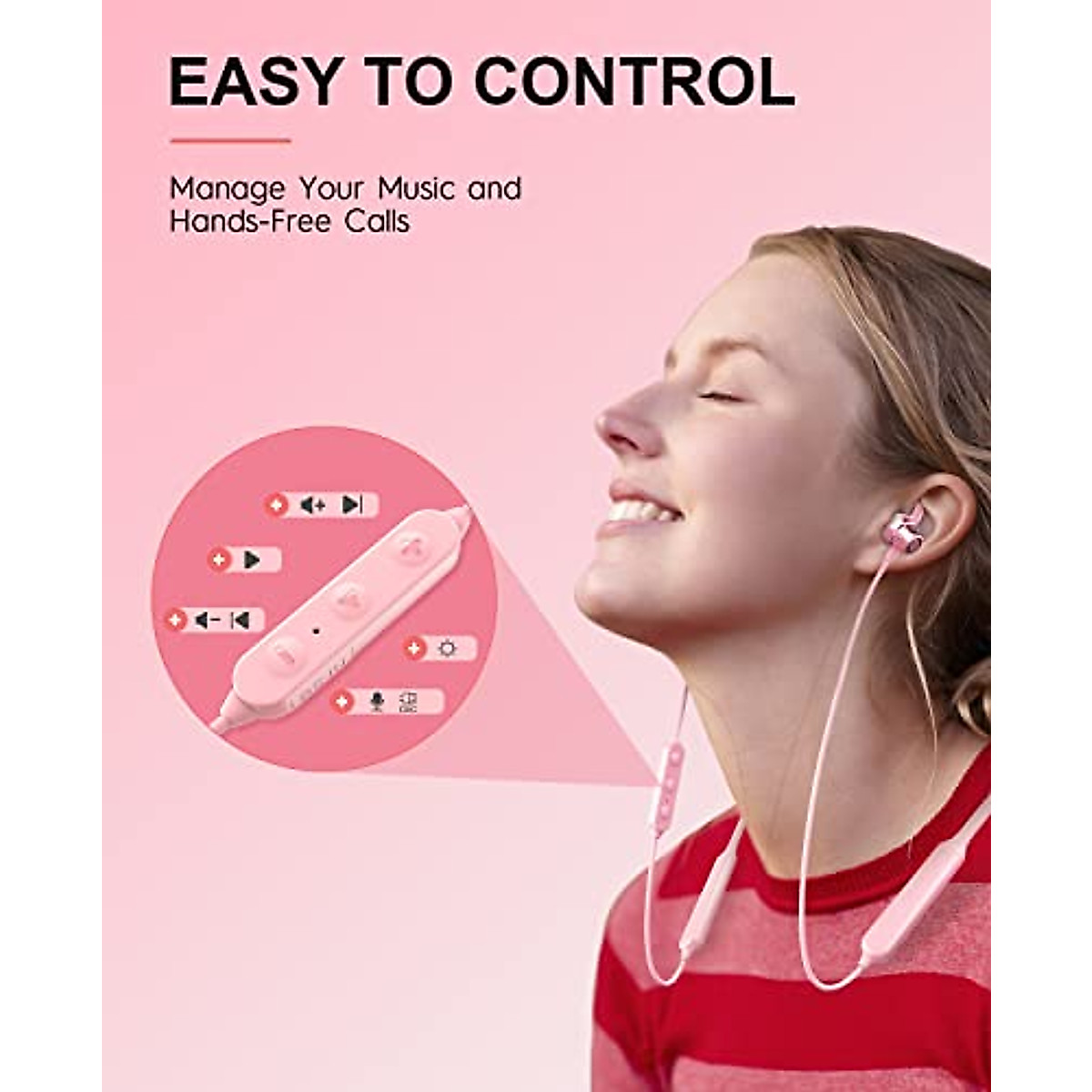 Tecno B1 Blue Wireless Bluetooth Headphones B1 Pink Wireless Bluetooth Headphones