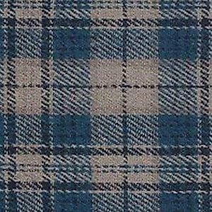 Yarn Dyed Flannel Plaid Navy & Khaki Plaid (15 Yard Bolt)