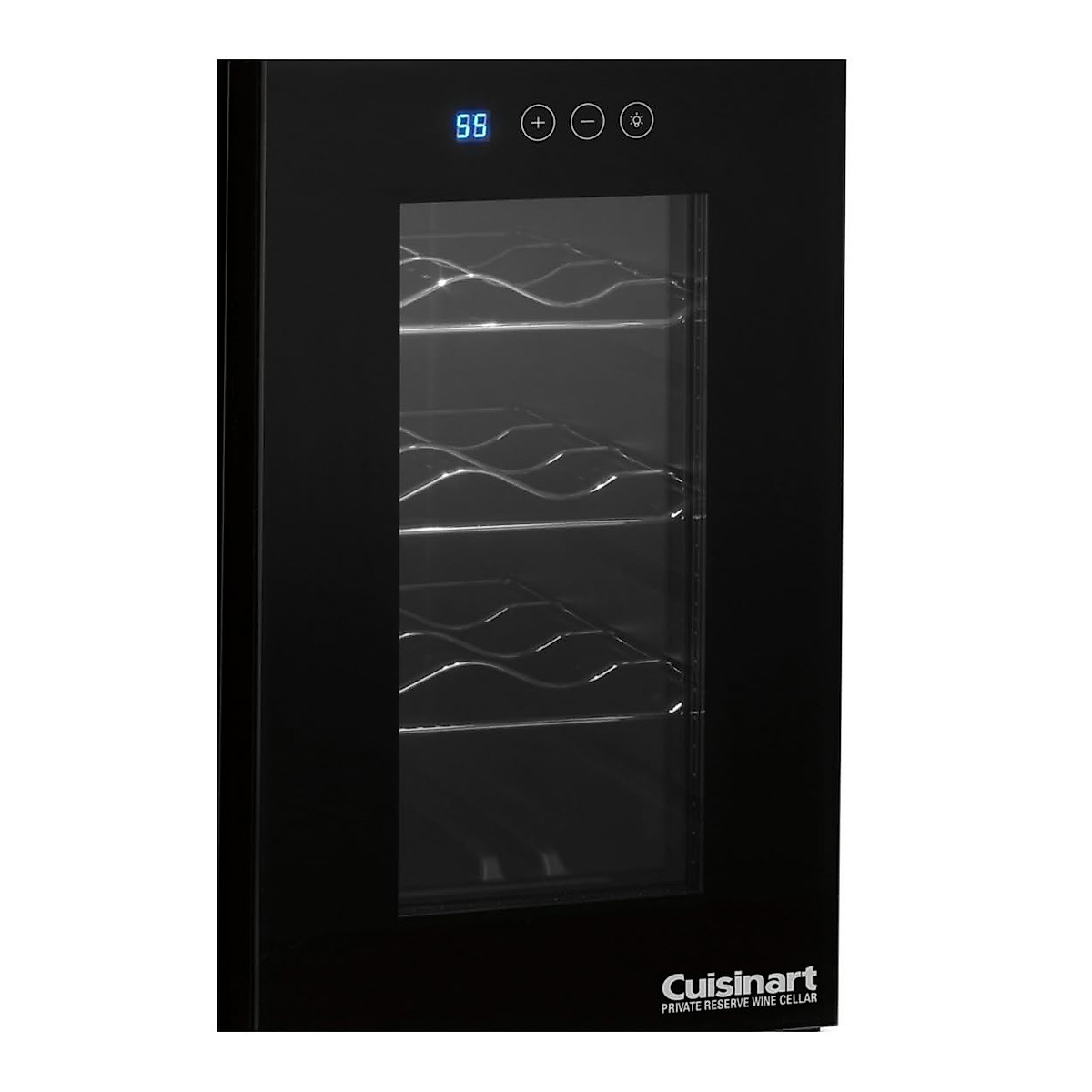 Cuisinart Private Reserve Dual 16-Bottle Set Wine Cellar, Black