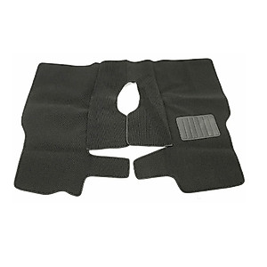 6 Pieces Full Set Carpet Kit Floor Mat Black for Jeep Wrangler TJ 1997-2006