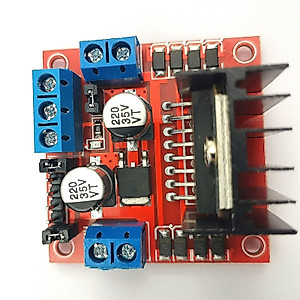 FainWan 2Packs L298N Motor Drive Controller Board Module Dual H Bridge DC Stepper for Ar-duino