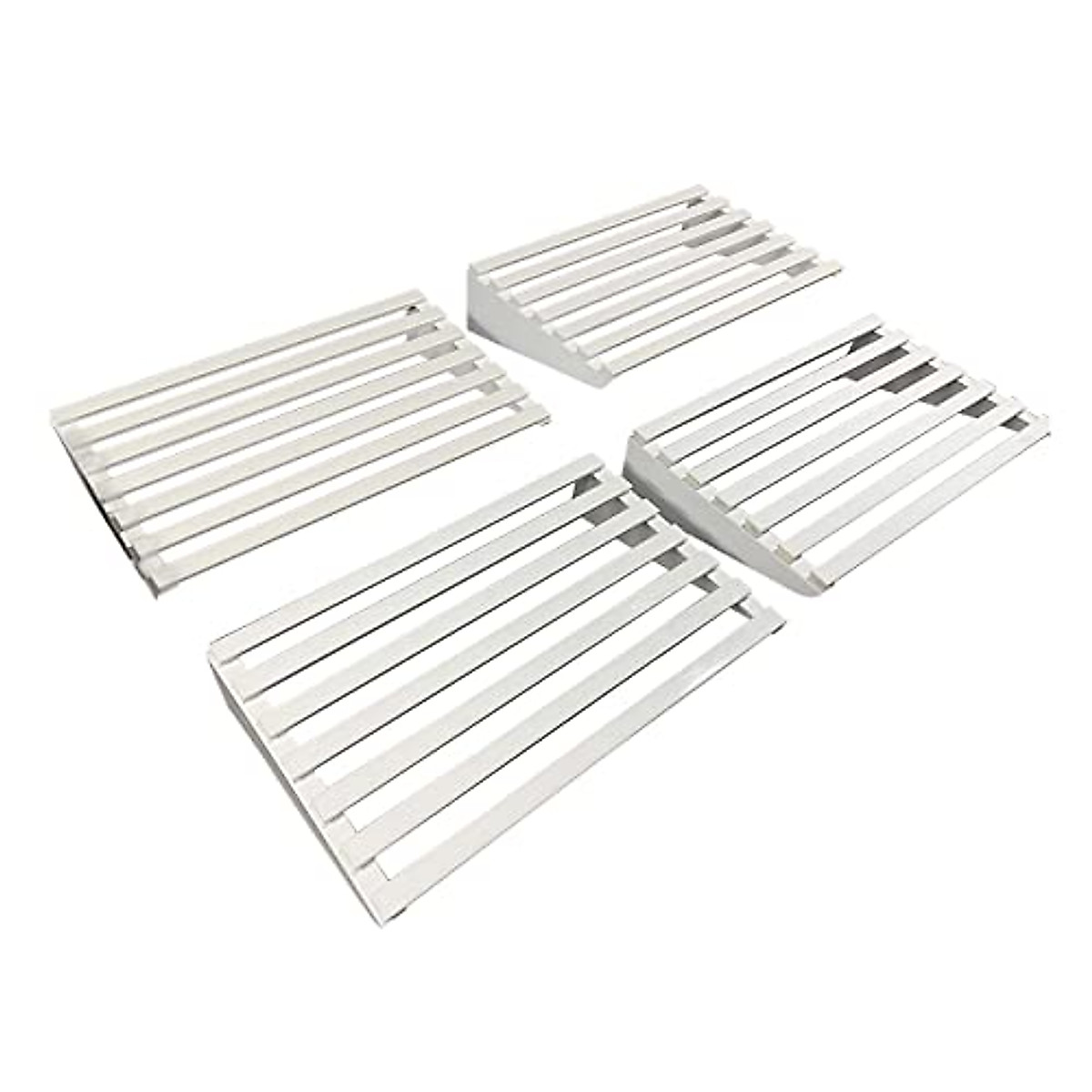 TPSHKE Greenhouse Shelves, 4-Pack 23.62x15 inch Heavy Duty Greenhouse Shelf Kits, White