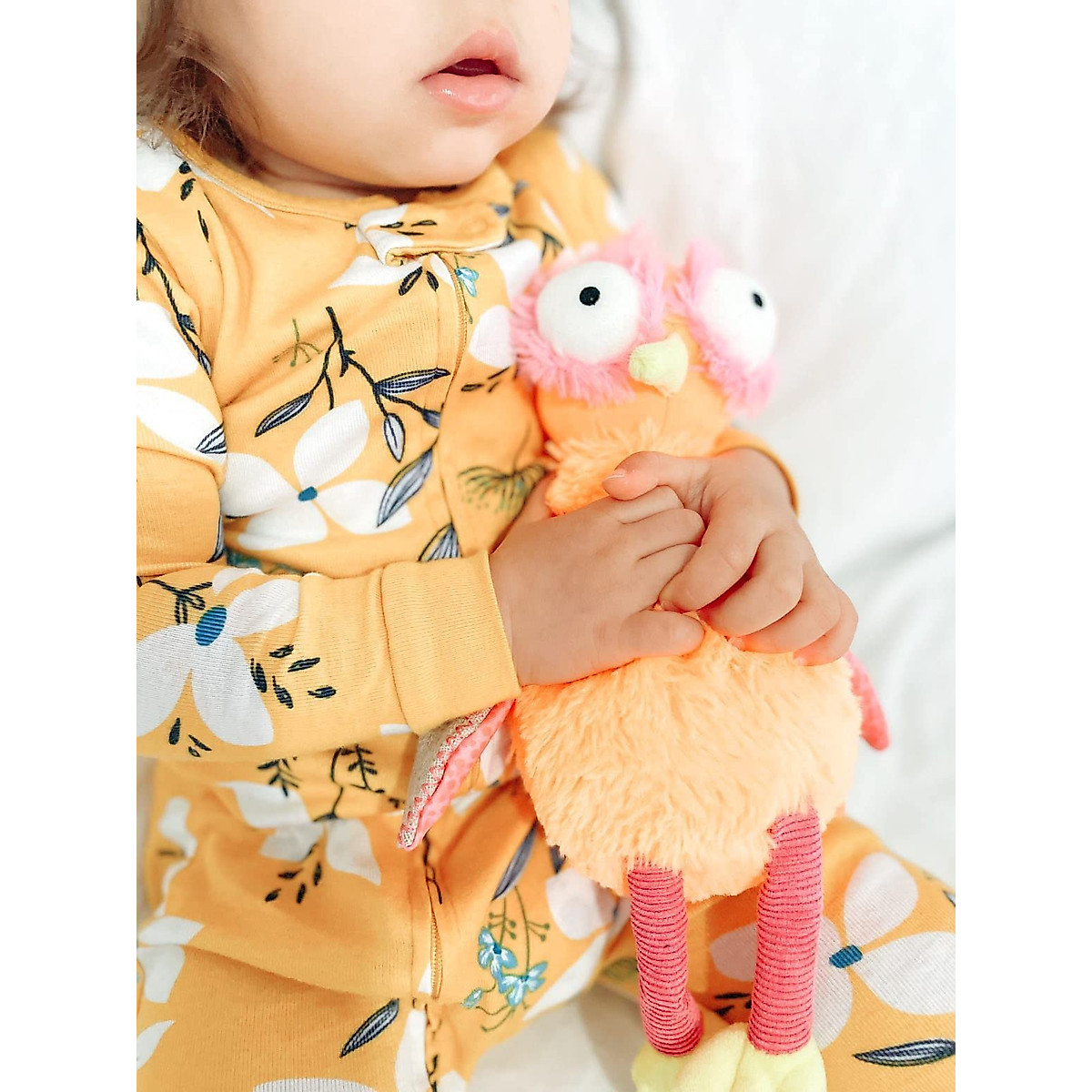 Inklings Baby & Toddler 12" Plush Soft Bean Bag Toy, Ollie The Oddball Oddbird, Inclusive Kids Stuffed Animal for All Families, Gender Neutral, Funky, Fun Sensory Gift