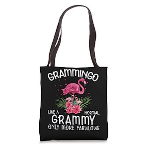 Grammingo Like A Normal Grammy Flamingo Lover Grandmother Tote Bag