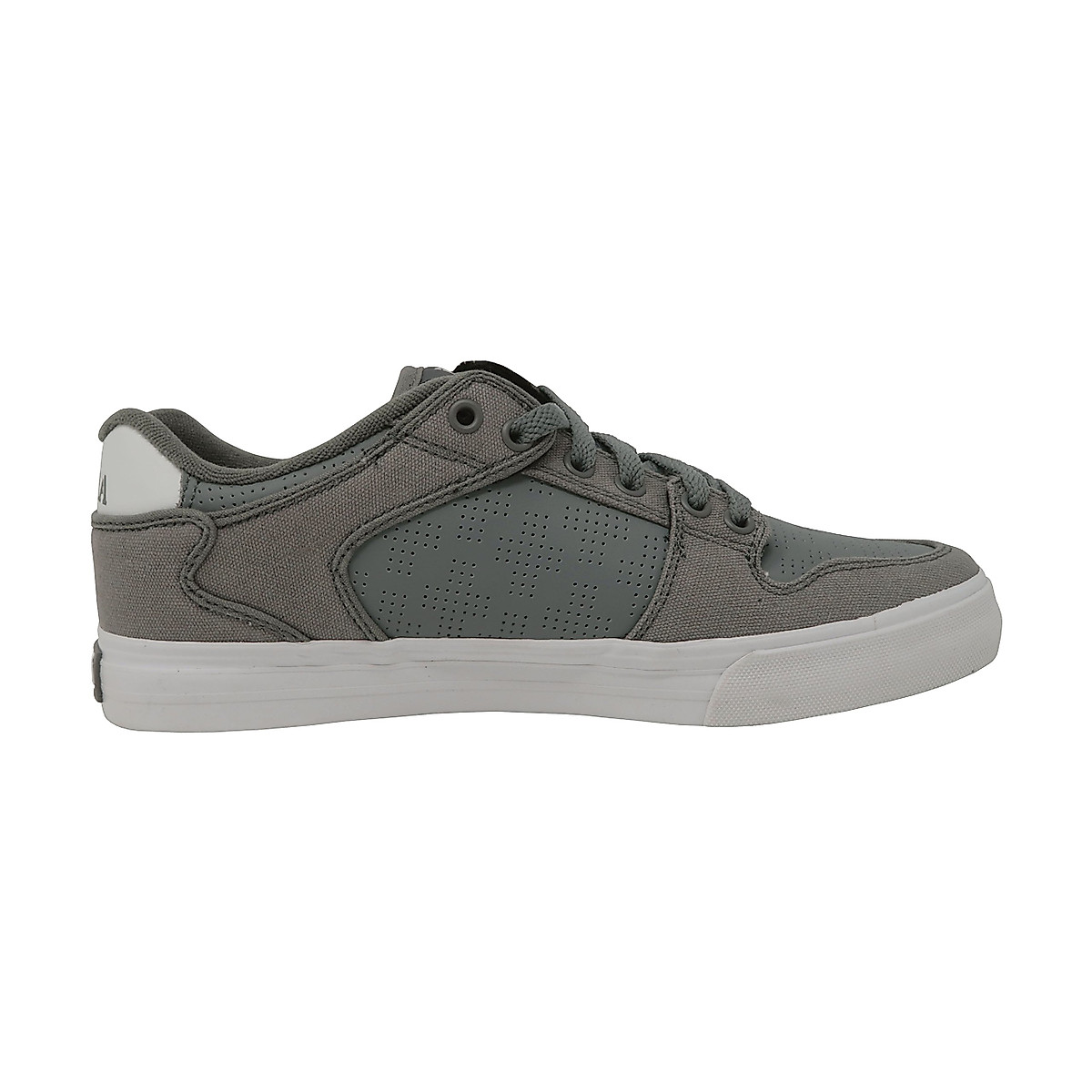 Supra Vaider Low Cross Men's Sneaker (8.0 D(M) US) Grey/White