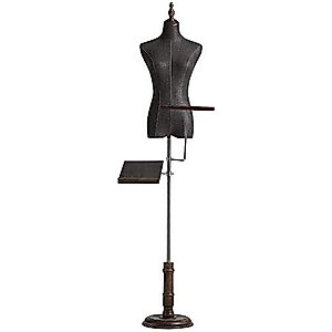 Female Sewing Tailors Dummy Dressmakers Dummies Tailors Dummy Display Professional Female Bust with Shoe Rack Pants Rack Female Mannequin