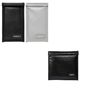 Upgraded Faraday Bag for Key Fobs(2-Pack)+Faraday Bag for Phones