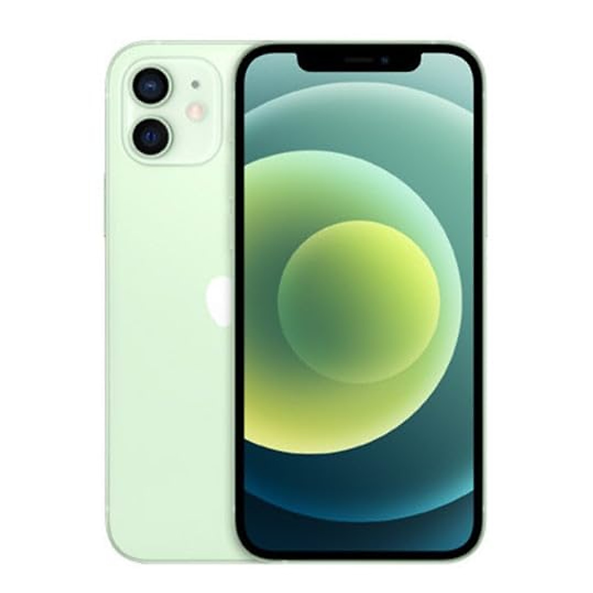 Unlocked iPhone 12 Face ID 6.1" 4G RAM 64GB/128GB/256GB ROM Smartphone A14 Bionic Chip 12MP iphone12 Cellphone 64GB add Charger/White