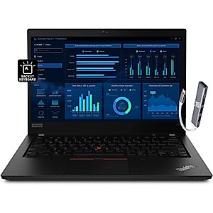 Lenovo ThinkPad P14s Mobile Workstation Laptop for Designer, Architecture, Engineering (14" FHD, AMD 8-core Ryzen 7 Pro 4750U (Beat i7-10750H), 16GB RAM, 512GB SSD) Backlit, IST HUB, Win 11 Pro