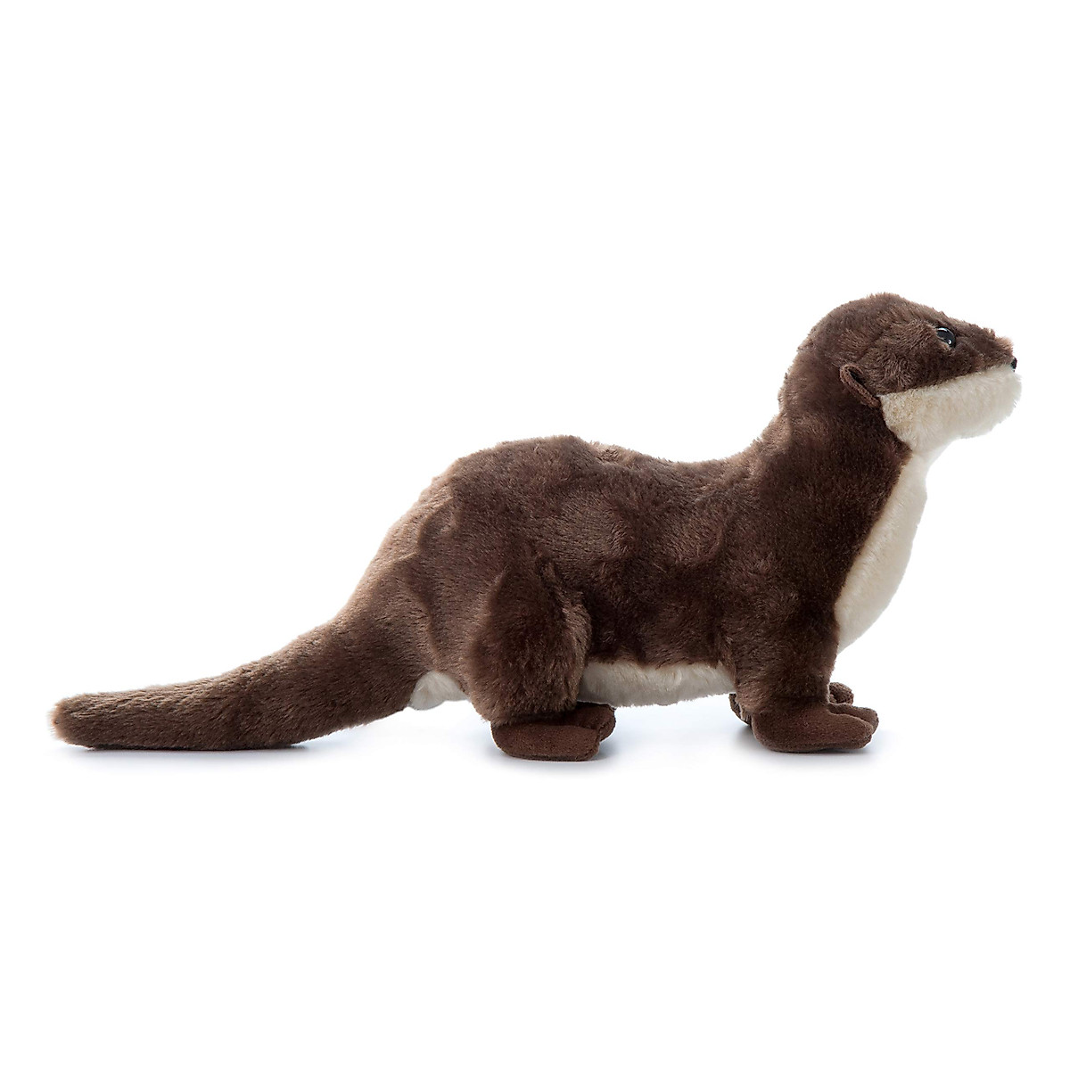 The Petting Zoo River Otter Stuffed Animal Running, Gifts for Kids, Wild Onez Zoo Animals, Running River Otter Plush Toy Running 18 inches