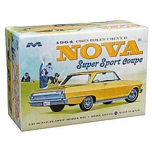 Moebius 2320 1964 Nova Super Sport Coupe Model Car Kit