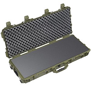Pelican Protector 1700 Long Case - Multi-Purpose Hard Case with Foam - Tripod, Camera Equipment, Sportsmans Gun Case, Electronics Gear, and More (OD Green)