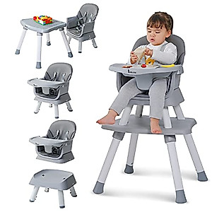 zebrater 5 in1 Baby Bassinet Bedside Crib and,8 in 1 High Chairs for Babies and Toddlers.