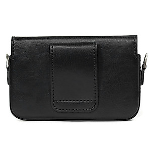 MegaGear Canon PowerShot SX620 HS, ELPH 180, ELPH 360 HS, ELPH 190 is, ELPH 170 is, SX610 HS Leather Camera Case with Strap - Black - MG1089