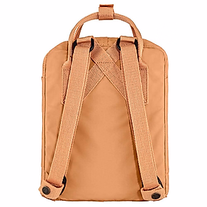 Fjallraven Women's Kanken Mini Backpack, Peach Sand, Orange, One Size