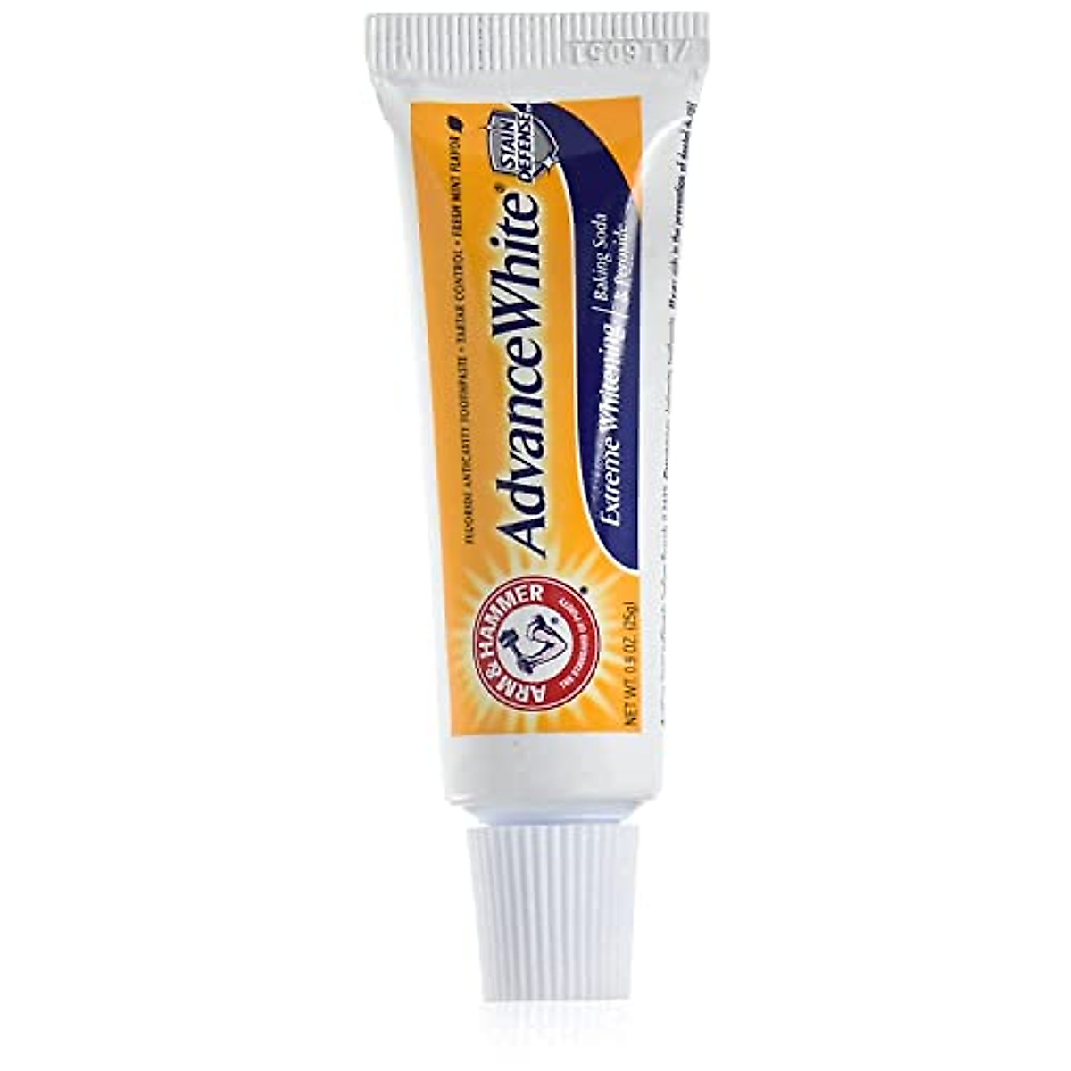 Arm and Hammer Advance Whitening Toothpaste .9 Oz Travel Size 4 Pk.