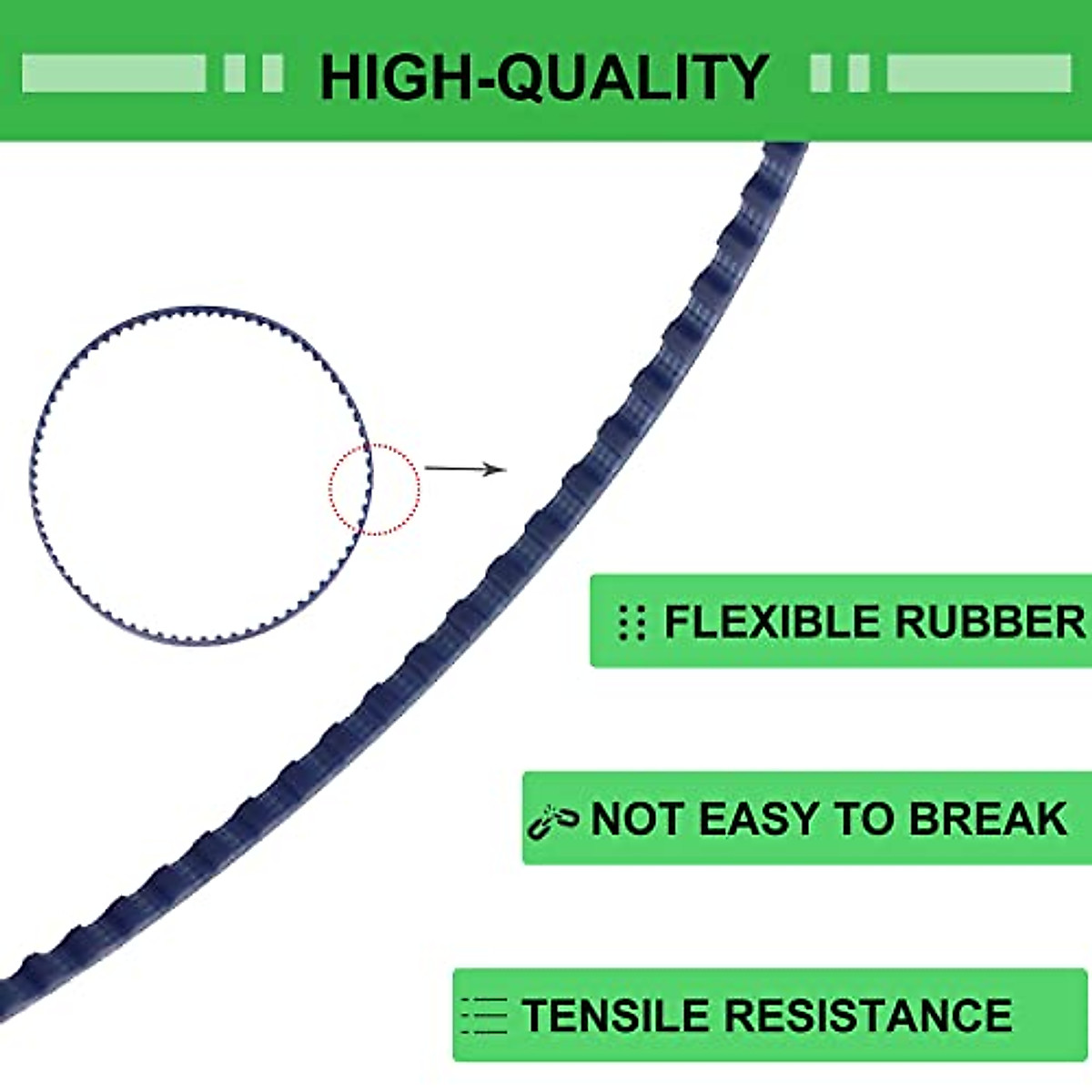 9-100-1017 Belt by PMIIO Replacement Kit Small and Large Belt for Polaris 360 380 Polaris Pool Cleaner Parts Replacement Belt Kit