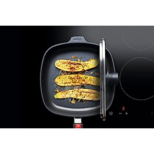 Woll Diamond Plus Square Nonstick Fry Pan with Detachable Handle, 11-Inch