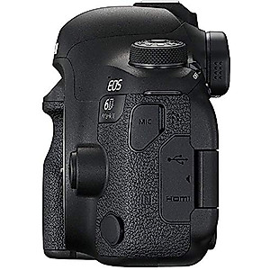 Canon EOS 6D Mark II Wi-Fi Digital SLR Camera Body with BG-E21 Battery Grip