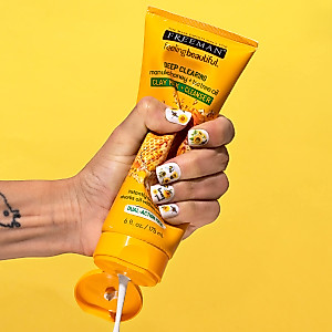 Freeman Deep Clearing Manuka Honey & Tea Tree Oil Clay Mask + Cleanser, Healing and Skin Purifying Beauty Face Mask, 6 fl oz tube/175 mL