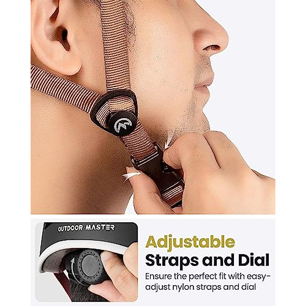 OutdoorMaster Bike Helmet for Adults,Adjustable Cycling Helmet for Men & Women - Safety Certified for Bicycle Skateboard Road Bike Skating Roller Commuting Helmet - Meteorite Black,M