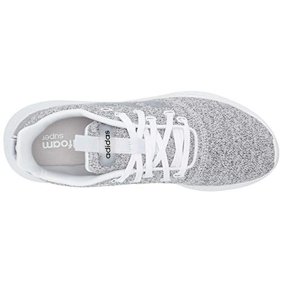 adidas Women's Puremotion Running Shoe, White/Black, 9