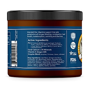 Mcgrupps Probiotic Chews for Dogs - with Natural Digestive Enzymes + Prebiotics - for Diarrhea & Upset Stomach Relief + Gas & Constipation - Allergy & Immune + Hot Spots - Made in The USA - 130 Ct