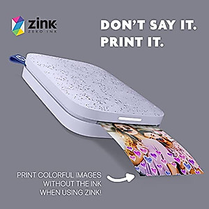 HP Sprocket 2x3 Premium Zink Sticky Back Photo Paper (20 Sheets) Compatible with HP Sprocket Photo Printers.