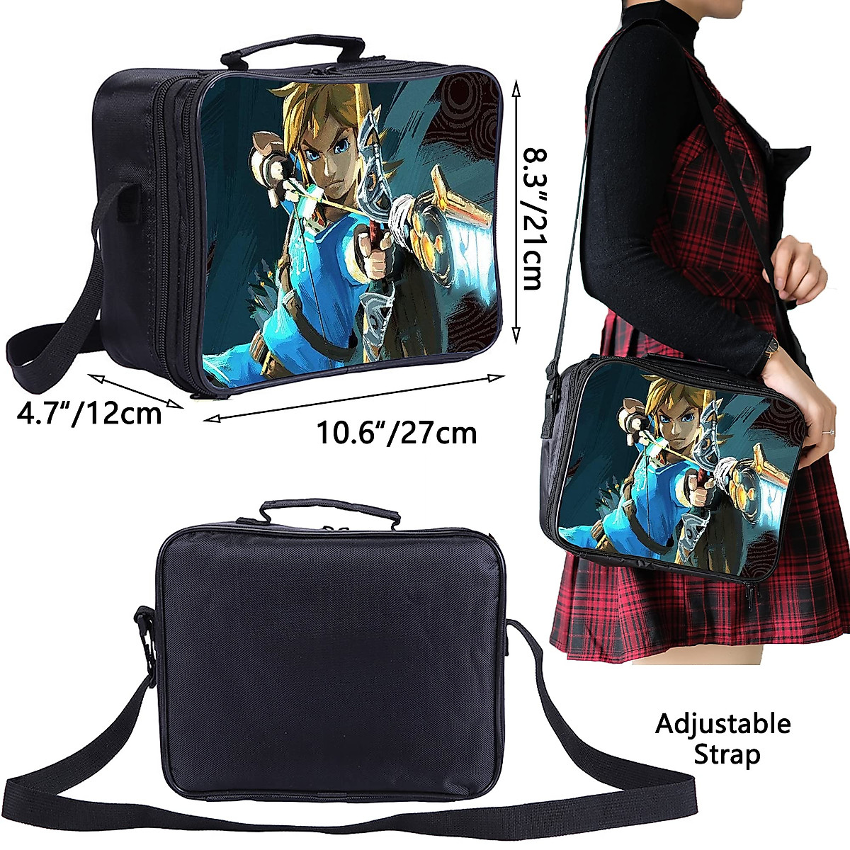 Qushy Adult Lunch Box Lunch Bag Unisex Adult Fashion