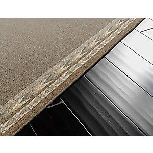 Brumlow MILLS Vernal Home Indoor Area Rug with Traditional Solid Print Pattern for Living Room Decor, Dining Room, Kitchen Rug, or Bedroom Mat, 30" x 46", Neutral