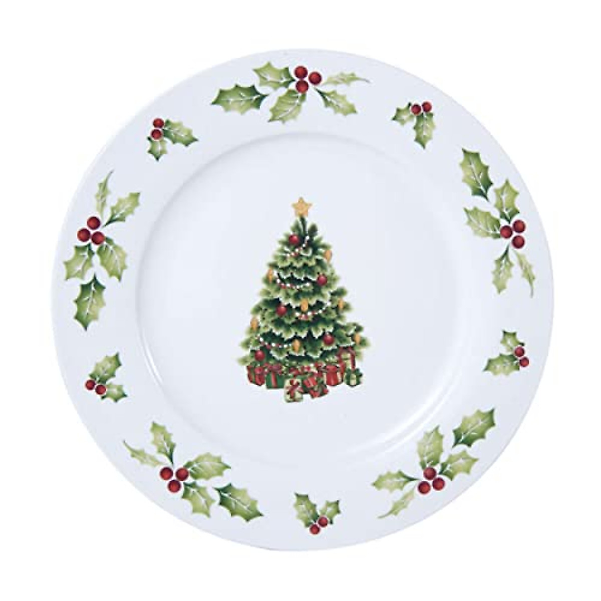 Pfaltzgraff Christmas Day Dinnerware Set, Service For 8, White