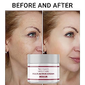 Nu-Glo Cream - Nu Glo Skincare Face Cream, NuGlo Multi Active Cream (2 Pack)