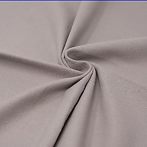 RTC Fabric 100% Cotton Flannel, Solid Gray 8 Yard Bolt