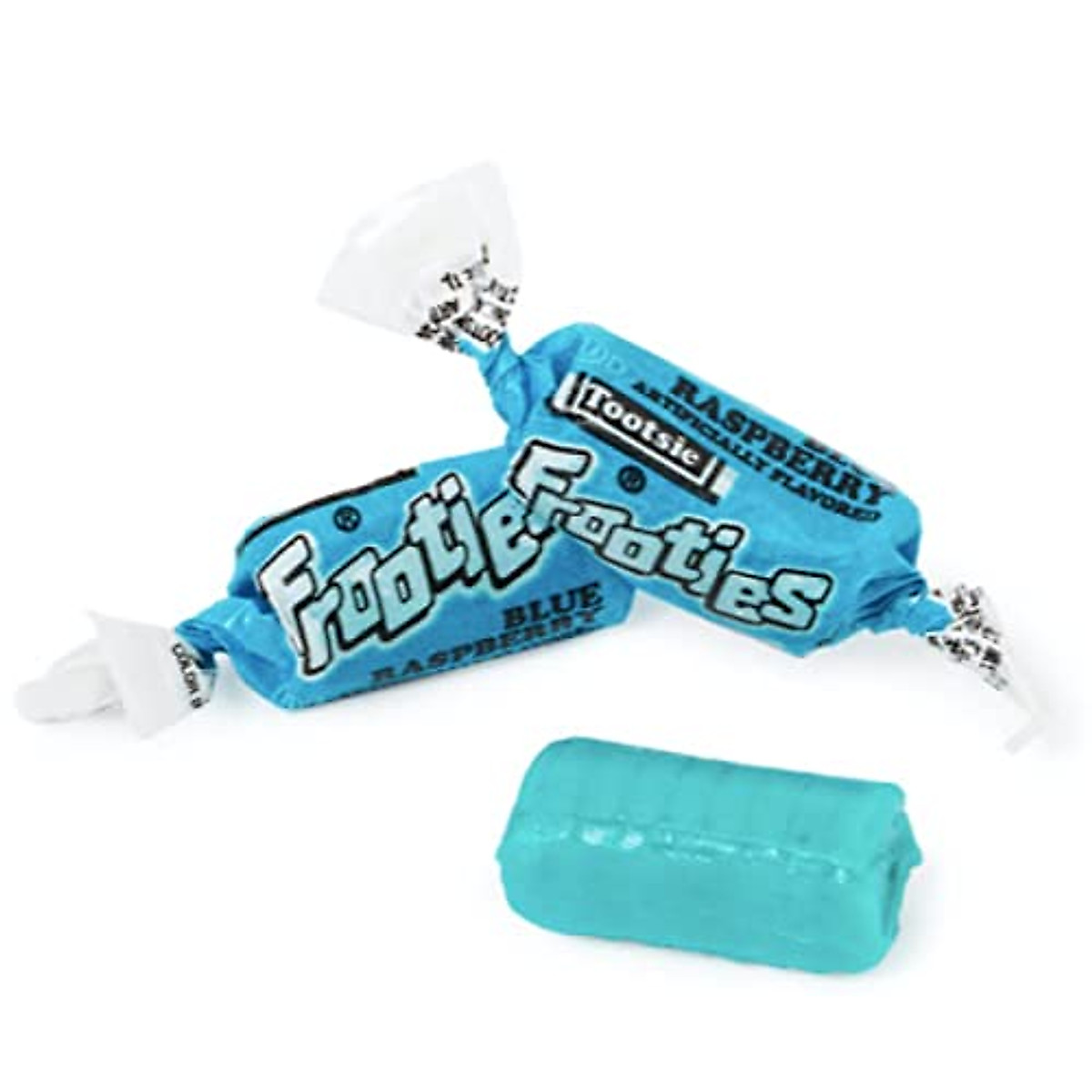 Blue Raspberry Frooties Individually Wrapped Bulk Chewy Tootsie Roll Candy (5 Pound)