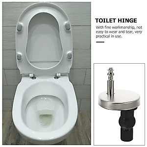 Toilet Seat Replacement Bidet Parts: 2pcs Seat Hinge Replacement Toilet Seat Screws Cover Top Fix Nuts Screws Mount Seat Hardware - Toilet Seat Hinge Fixings Nuts