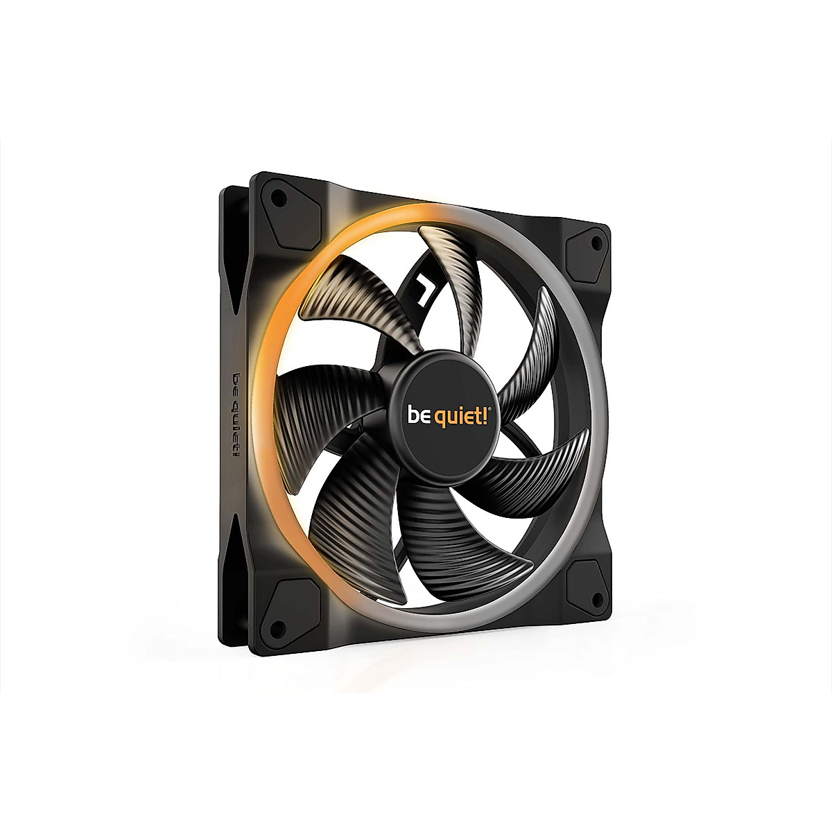 be quiet! Light Wings 140mm PWM Premium Low Noise ARGB Cooling Fan | 4-Pin | Black | BL074