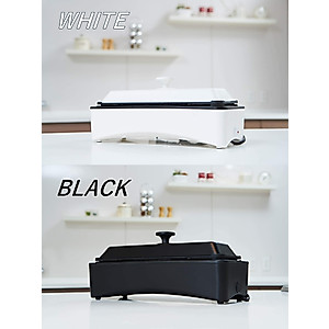 YAMAZEN"2Way Slim Takoyaki Plate" YOF-W120B (BLACK)【Japan Domestic Genuine Products】【Ships from Japan】