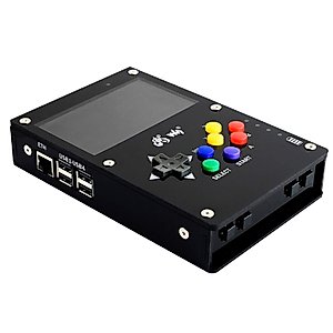 GamePi43 Accessories Kit for Raspberry Pi 4B/3B+/3B/2B/B+ Portable Retro Video Handheld Game Console with 4.3inch IPS Display 800x480 Pixel 60 fps Smooth Gaming Experience Speaker Earphone Jack