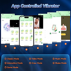 Male Sex Toys for Mens Vibrators - Penis Vibrators Male Masturbators Stroker Toys with Penis Rings for Men Erection, APP Remote Control Couples Vibrator Adult Sex Toys & Games for Men Masturbation