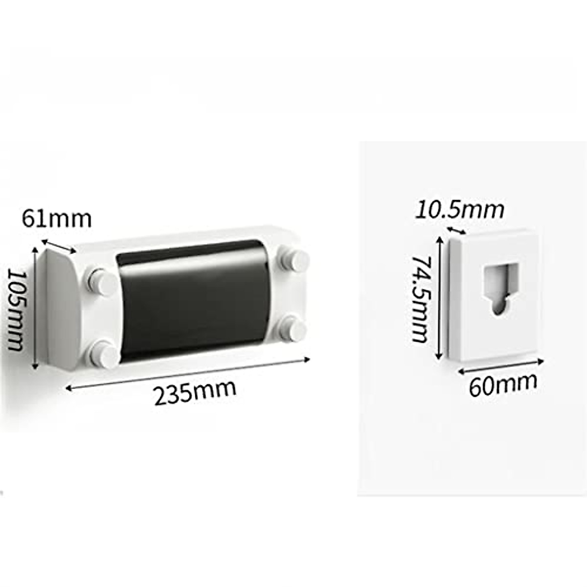 N/A Clothesline Retractable DryerWire Double Row Clothesline Indoor Laundry Hanger Dryer Nail-Punch Clothes Drying Rope ( Color : D , Size : 1 )