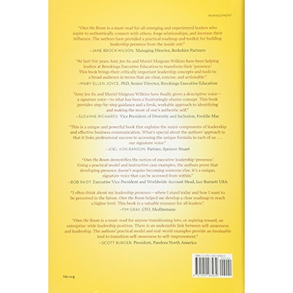 Own the Room: Discover Your Signature Voice to Master Your Leadership Presence